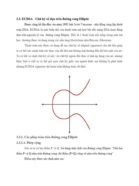 Ecdsa T O Xác Th C Ch Ký Pdf