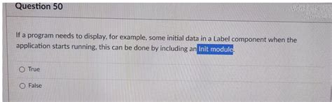 Solved Question If A Program Needs To Display For Chegg