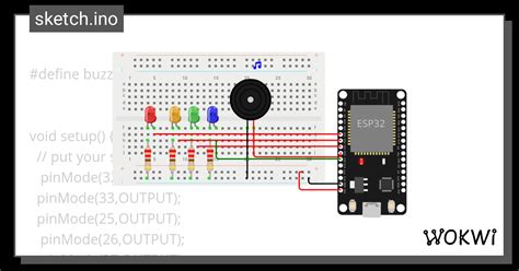 Trabalho dos semáforos Wokwi ESP STM Arduino Simulator