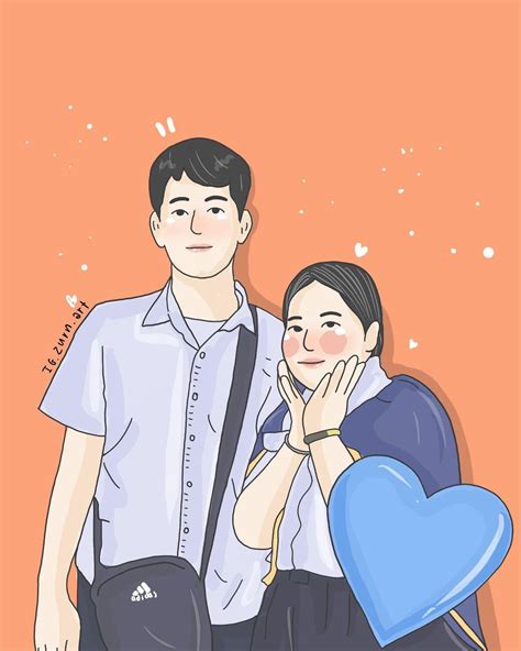 รับวาดการ์ตูนเป็นไฟล์ ใส่กรอบ♡ On Instagram “รีวิวน่ารักๆ🙏🏼🌈💗 รับวาด