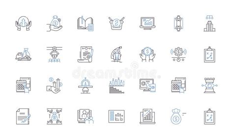 Environmental Science Line Icons Collection Ustainability Pollution