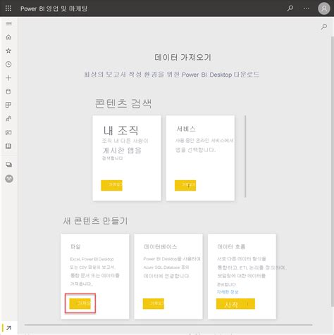 작업 영역 만들기 Power Bi Microsoft Learn