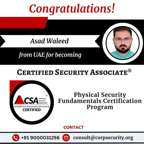 Congratulations Asad Waleed For Your Achievement Siva Rp Csd