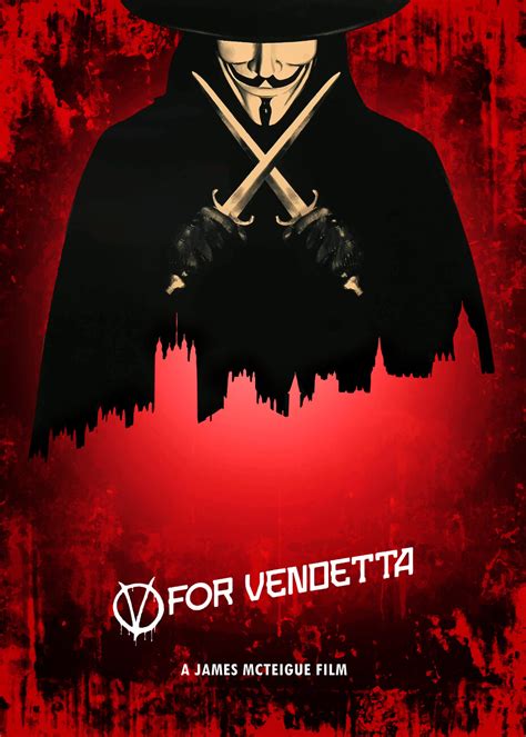 V For Vendetta Movie Large Poster Guy Fawkes Mask