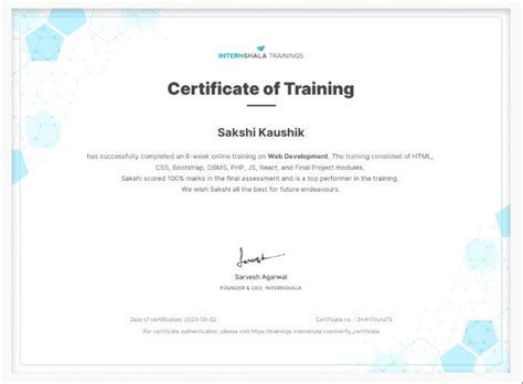 Sakshi Kaushik On Linkedin Webdevelopment Internshalacertified 16 Comments