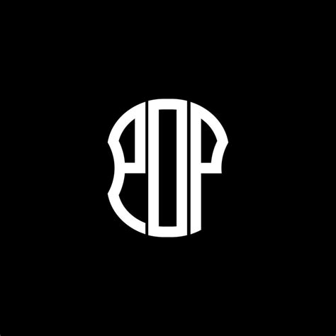 Pdp Letter Logo Abstract Creative Design Pdp Unique Design 9358828 Vector Art At Vecteezy