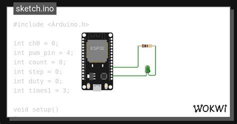 Wokwi Online ESP32 STM32 Arduino Simulator