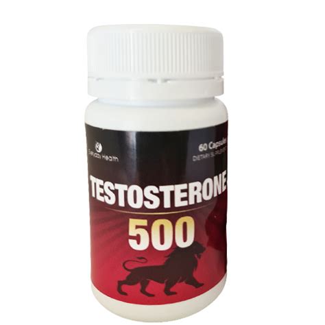 Testosterone 500 Hormone Balance 60 Capsules Nz Made