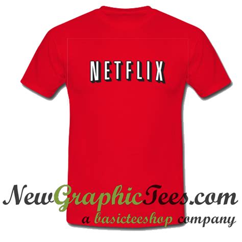 Netflix Logo T Shirt