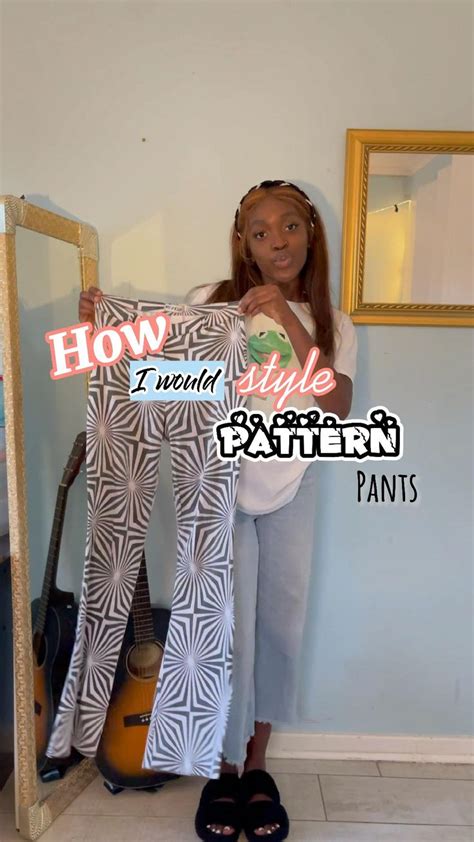 How To Style Pattern Pants Trendy Clothes For Girls Modefotografie