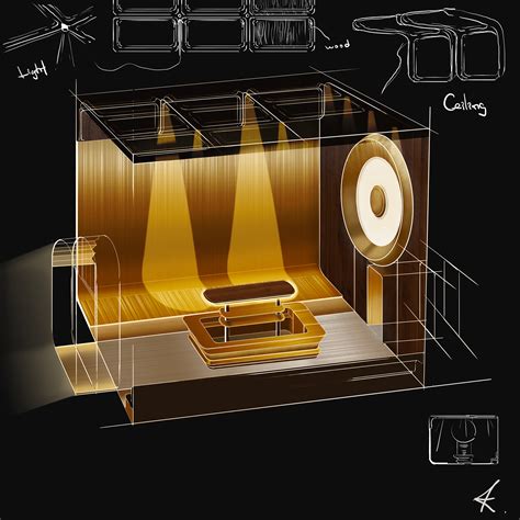 Cocktail Bar Interior Design Concept On Behance
