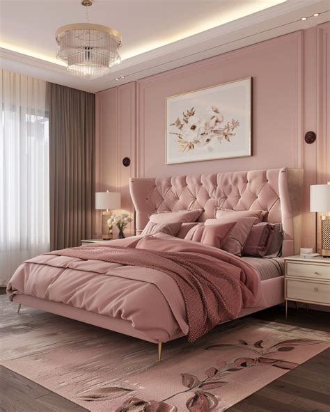 70 Modern Pink Bedroom Design And Decor Ideas Elegant Pink Bedroom