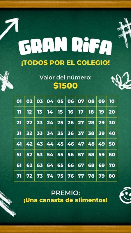 Página 4 Plantillas Rifa Gratis Y Editables Canva