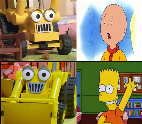 Scoop Prefers Bart Simpson Over Caillou By Geononnyjenny On Deviantart