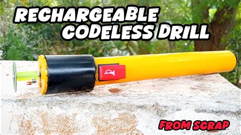 How To Make Codeless Drill From Scrap Making Codeless Drill Using Scrap Items 🤑🤑🤑in Sharjun
