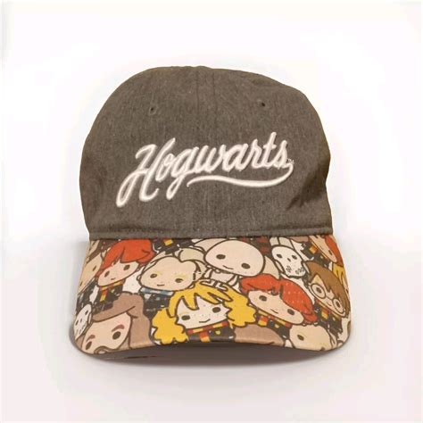 Hogwarts Chibi Character Baseball Cap Curved Bill Har Gem