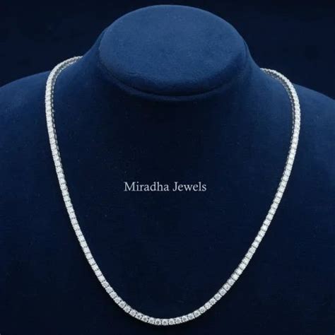 Lab Grown Miradha Jewels 3mm 20 Inches Tennis Chain At Best Price In Surat