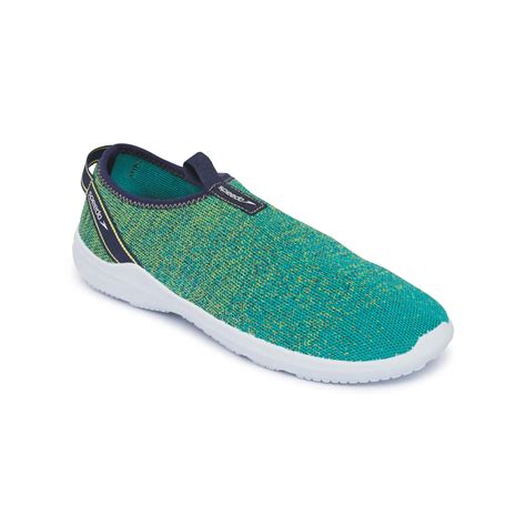 Speedo Water Shoe Surfknit Pro Mens Peacock Tealbitter Lime 9 For