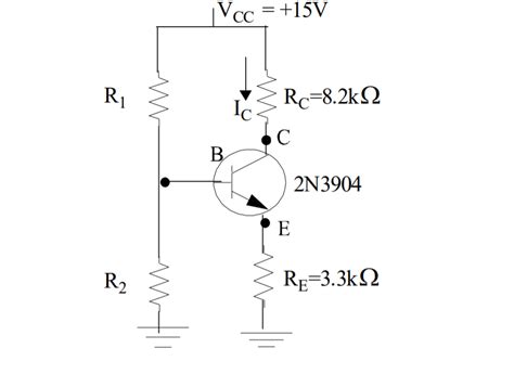 Solved 3 2 Self Bias Circuit Design The Self Bias Circuit