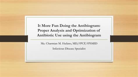 Its More Fun Doing The Antibiogram Pdf