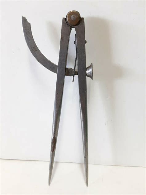 Vintage Antique Wing Divider Compass Sargent And Co 3831525826