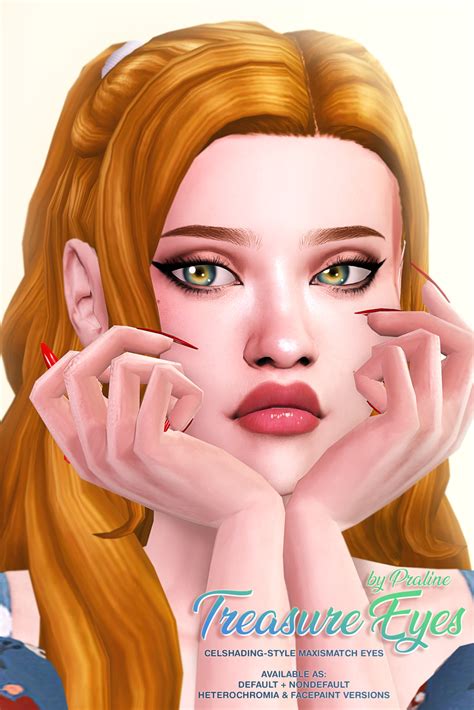 Sims 4 Maxis Match Default Eyes Falassilk
