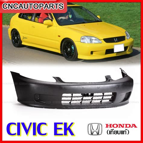 กันชนหน้า HONDA CIVIC EK ซีวิค ตาโต 3ประตู/4ประตู ปี 1999 2000 งานสวย ...
