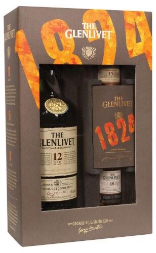 The Glenlivet Limited Edition 1824 Scotch Whisky T Box 1 Ct King