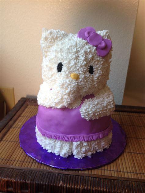 Hello Kitty Cake From The Stand Up Teddy Bear Pan Confectionsbynadine