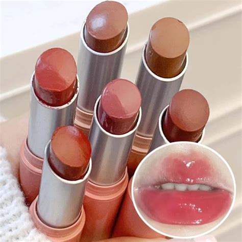 Moisturizing Jelly Lipstick 6 Colors Korean Gloss Tint Lipoxicare