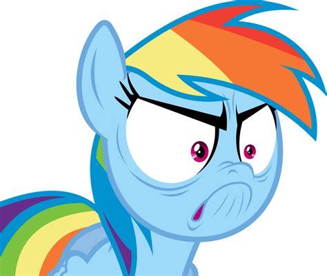 Angry Rainbow Dash By Dasprid On Deviantart