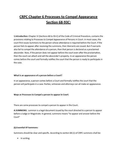 Crpc Chapter 6 Wps Office Pdf