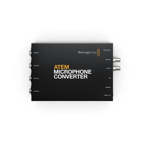Blackmagic Design Atem Microphone Converter Creatav