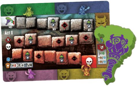 Dized Rules Tiny Epic Dungeons Components