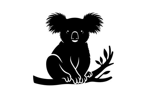 Koala Silhouette Vector Images Graphic By Skshagor Barmon · Creative