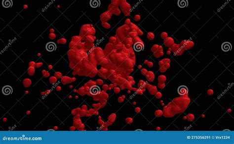 Dispersion Exploding Particles Capital Letter B Black White Cartoon