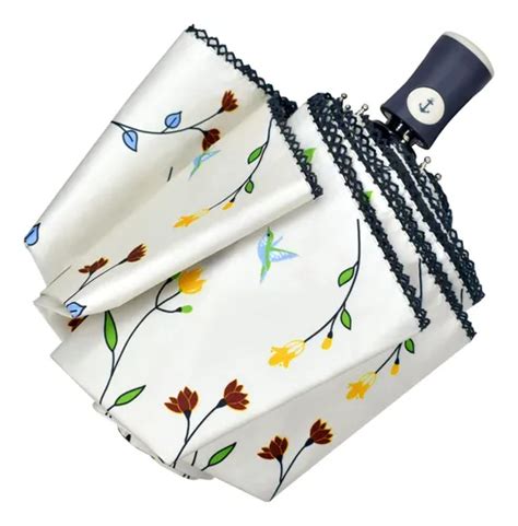 Cuby Paraguas Uv Compacto Plegable De Viaje Para Apertura Cuotas Sin Interés