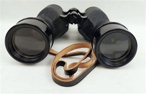 Cased Ww2 Era 7 X 50 Optical And Film Supply Co Binoculars Sally Antiques