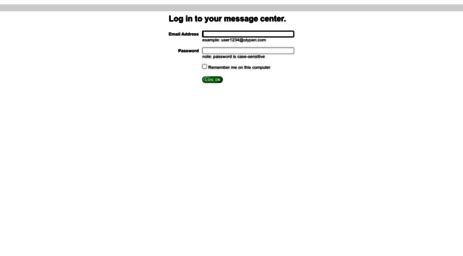 Log In To Your Olypen Message Center