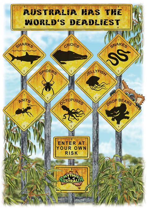 Drop Bear Attack