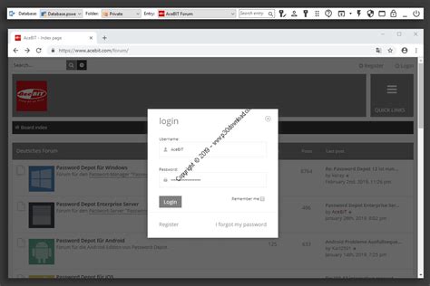 دانلود Password Depot 1922corporate مدیریت پسورد ها