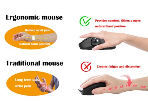 Jtd Wireless Trackball Mouse Easy Thumb Controlsmooth Tracking