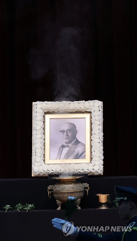 이범석 장군 52주기 연합뉴스