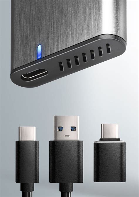 Axagon Eem2 Sg2 M 2 Külső Ssd Ház Szürke