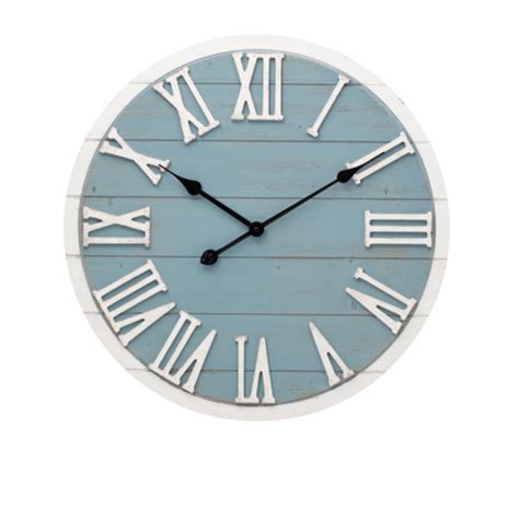 Toki Belle Wall Clock 60cm Blue Kitchen Warehouse™