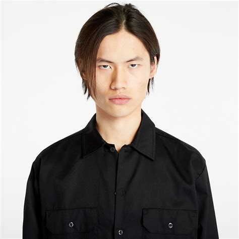 Shirts Dickies Work Longsleeve Shirt Black Dk0a4y26blk1 Footshop