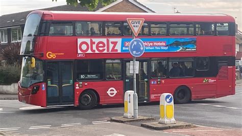 Volvo B5lh Wright Eclipse Gemini 3 Gal Whv71 Bf65wjg Route 80 Belmont