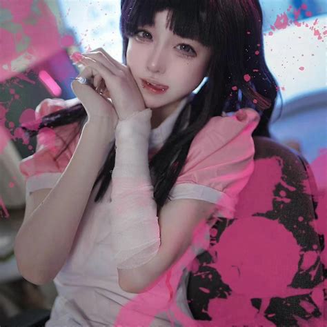 2024 Danganronpa Mikan Tsumiki Cosplay Outfit With Wig Anime Halloween