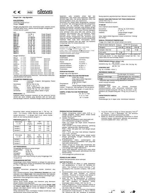 Cholesterol Total Pdf