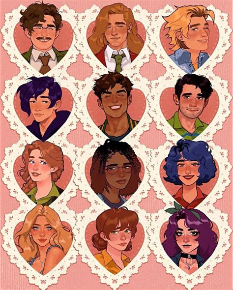 Sdv Character Art ️ Stardew Valley Stardew Valley Fanart Stardew